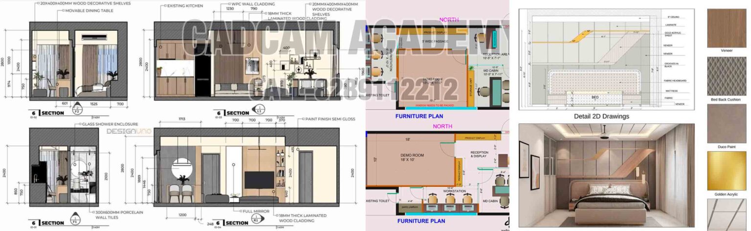 Interior Design AutoCAD Course | CADCAM Academy Bhubaneswar